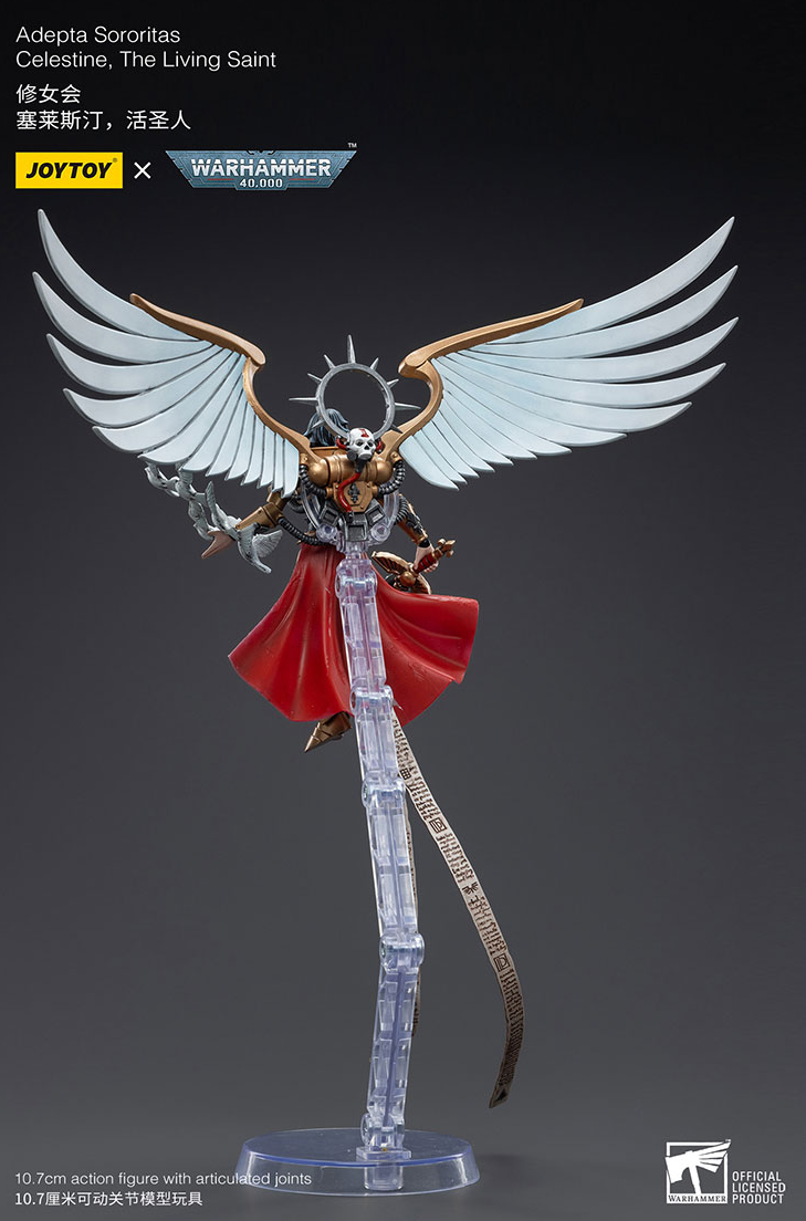 Фигурка JOYTOY Warhammer 40000 Adepta Sororitas Celestine, The Living Saint