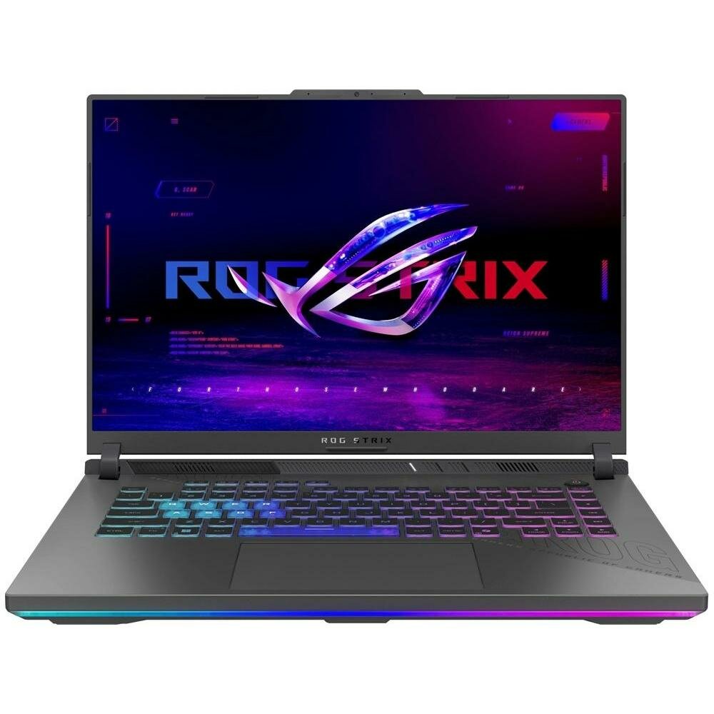 Ноутбук 16 ASUS G614PR-RV027 1920x1200 WUXGA IPS AMD Ryzen 9 8940HX RAM 16 ГБ SSD 1000 ГБ NVIDIA GeForce RTX 5070 Ti 12 ГБ серый без ОС 90NR0NJ7-M001J