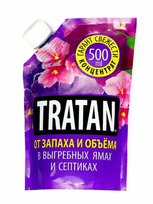 Тратан от запаха и объема в выгребных ямах и септиках, 500 мл