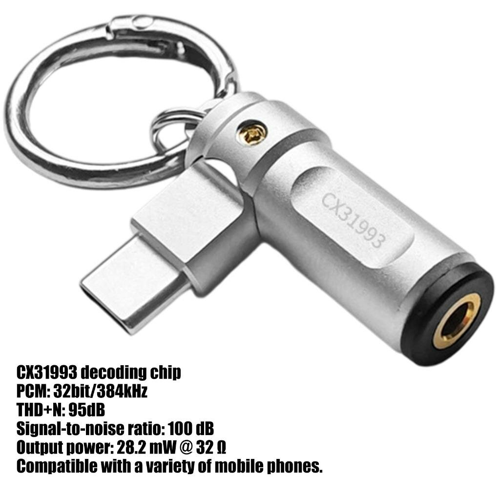 Универсальный адаптер 3,5 мм – USB-C, B