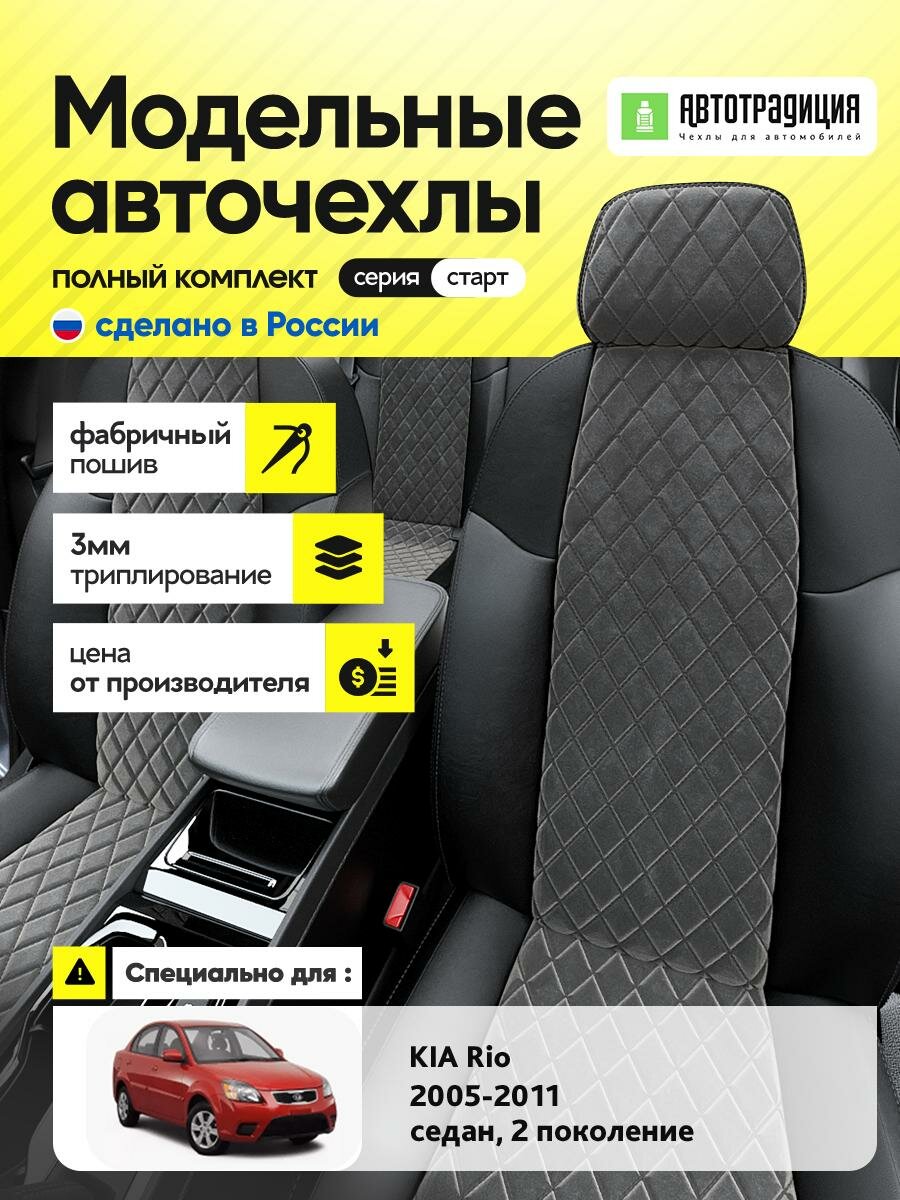 Чехлы на Киа Рио 2
