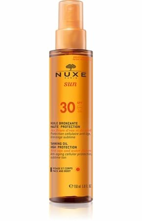 Средство солнцезащитное Nuxe Sun Tanning Oil High Protection SPF 30, 150 ml