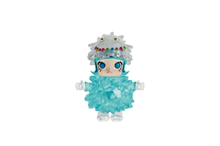 Коллекционная игрушка-сюрприз унисекс POP MART Molly X INSTINCTOY Daisuke Babydoll Erosion Collection, Confirmed-Ice Crystal (Open)