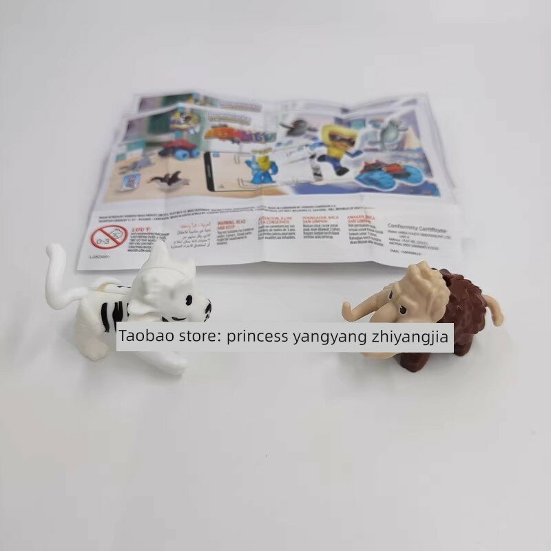 Яйцо Kinder Surprise 2022 с маленькими игрушками внутри, индийская версия для мальчиков Набор «Белый Тигр и Мамонт»