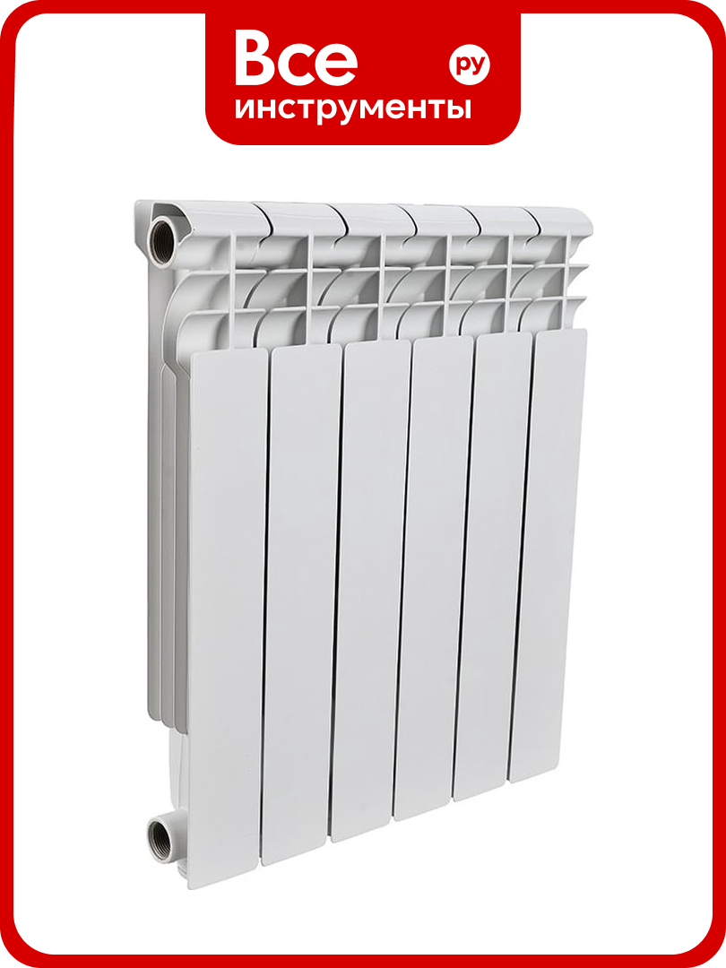 Биметаллический радиатор ROMMER Profi BM 500 8 секций BI500-80-80-150 RG008P0CKOGJKJ