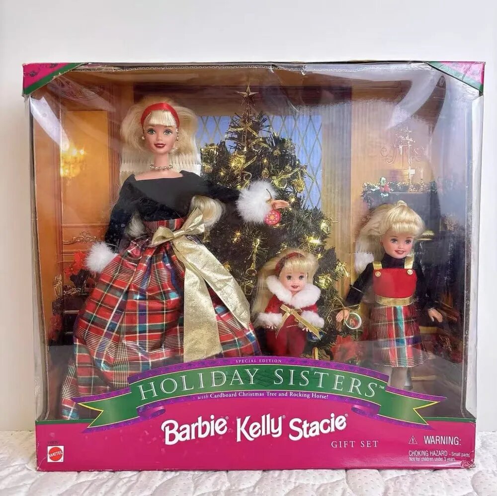 Куклы Barbieк/Barbie Holiday Sisters 1998/Подарок для девушки/30cm