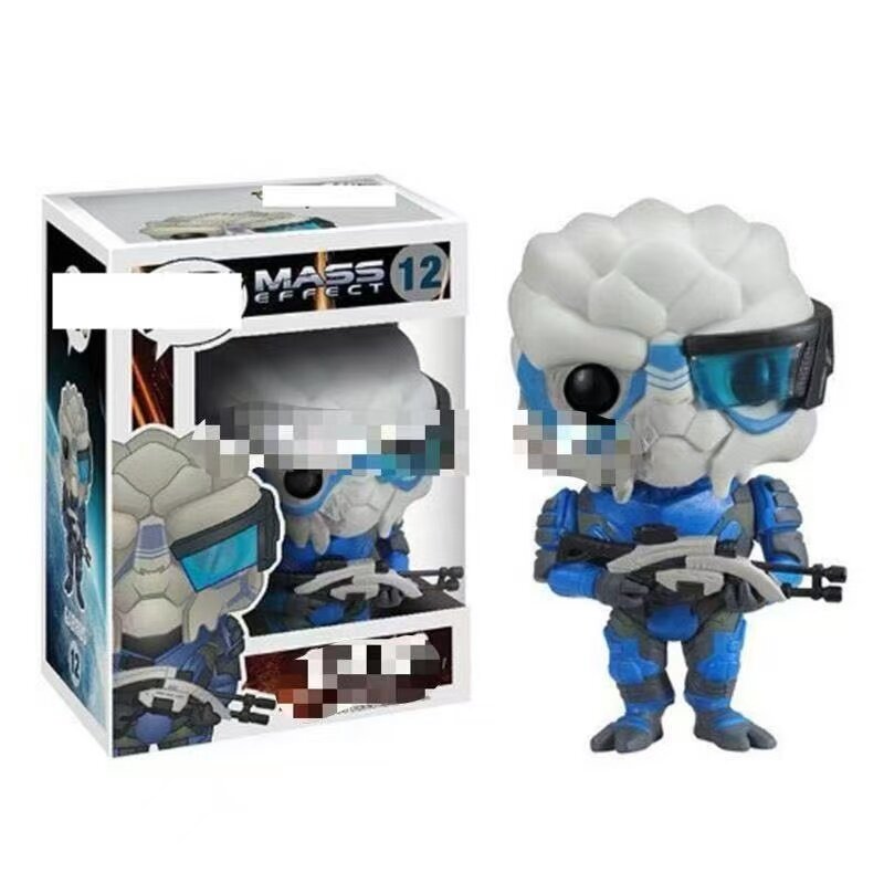 Фигурка Funko Pop Mass Effect Garrus 12, Гаррус, виниловая фигурка, коллекционная модель, подарок для мальчиков, 10 см — фото 1