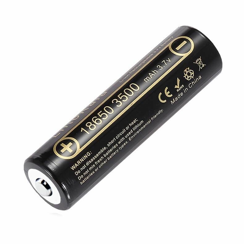 Аккумулятор 18650 Liitokala 3.7V 3500mAh High Top/ Li-ion 18650 с высоким плюсовым контактом
