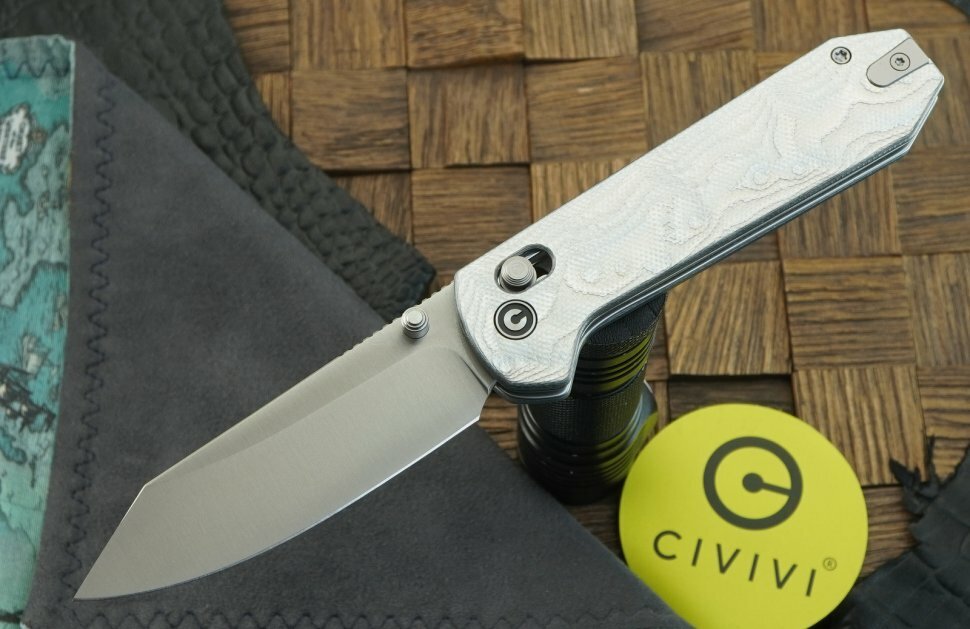 Складной нож Civivi Over Yonder, сталь 14C28N, S, рукоять G-10/алюминий