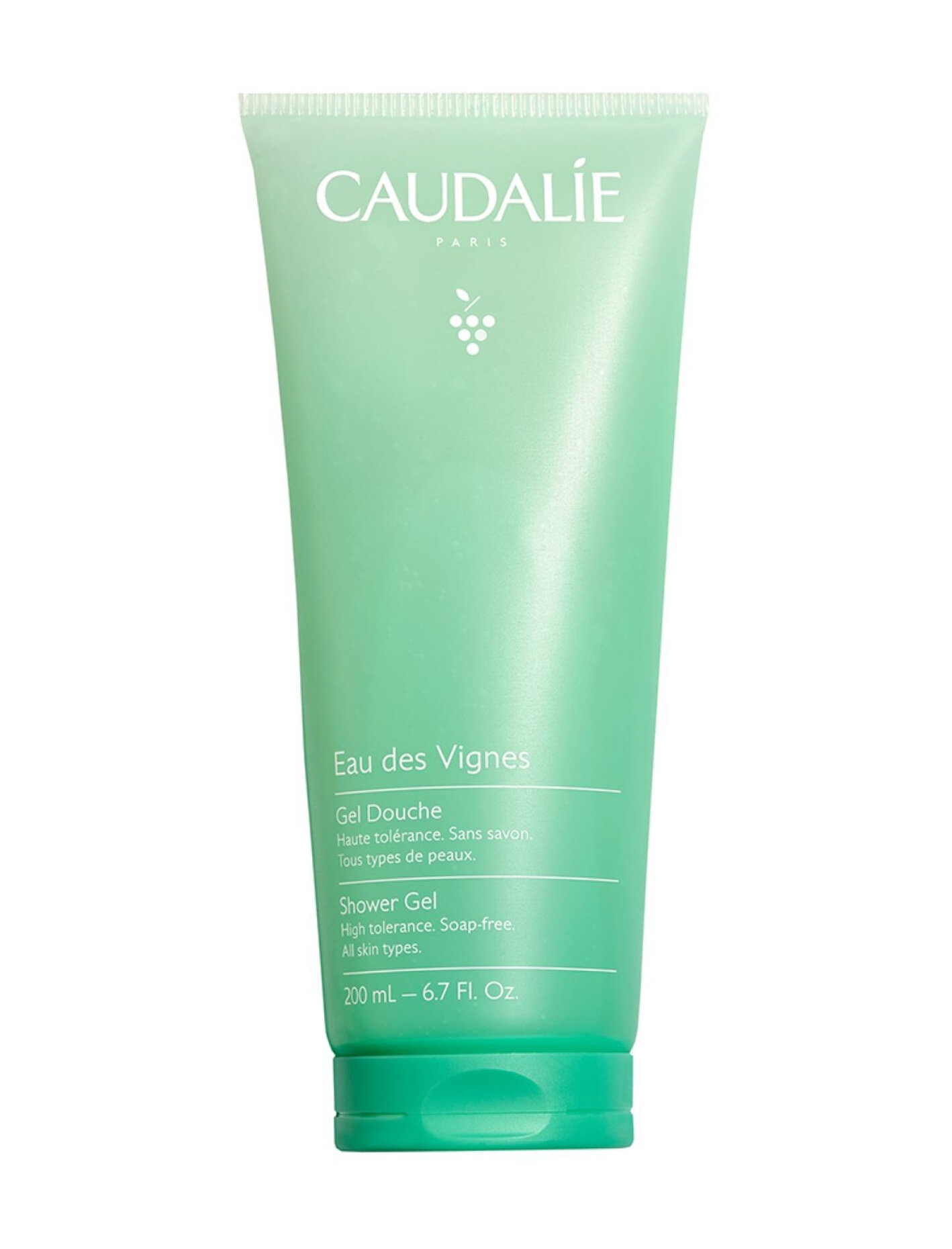 Гель для душа CAUDALIE Eau De Vignes с ароматом бергамота, ириса и белого мускуса, 200 мл