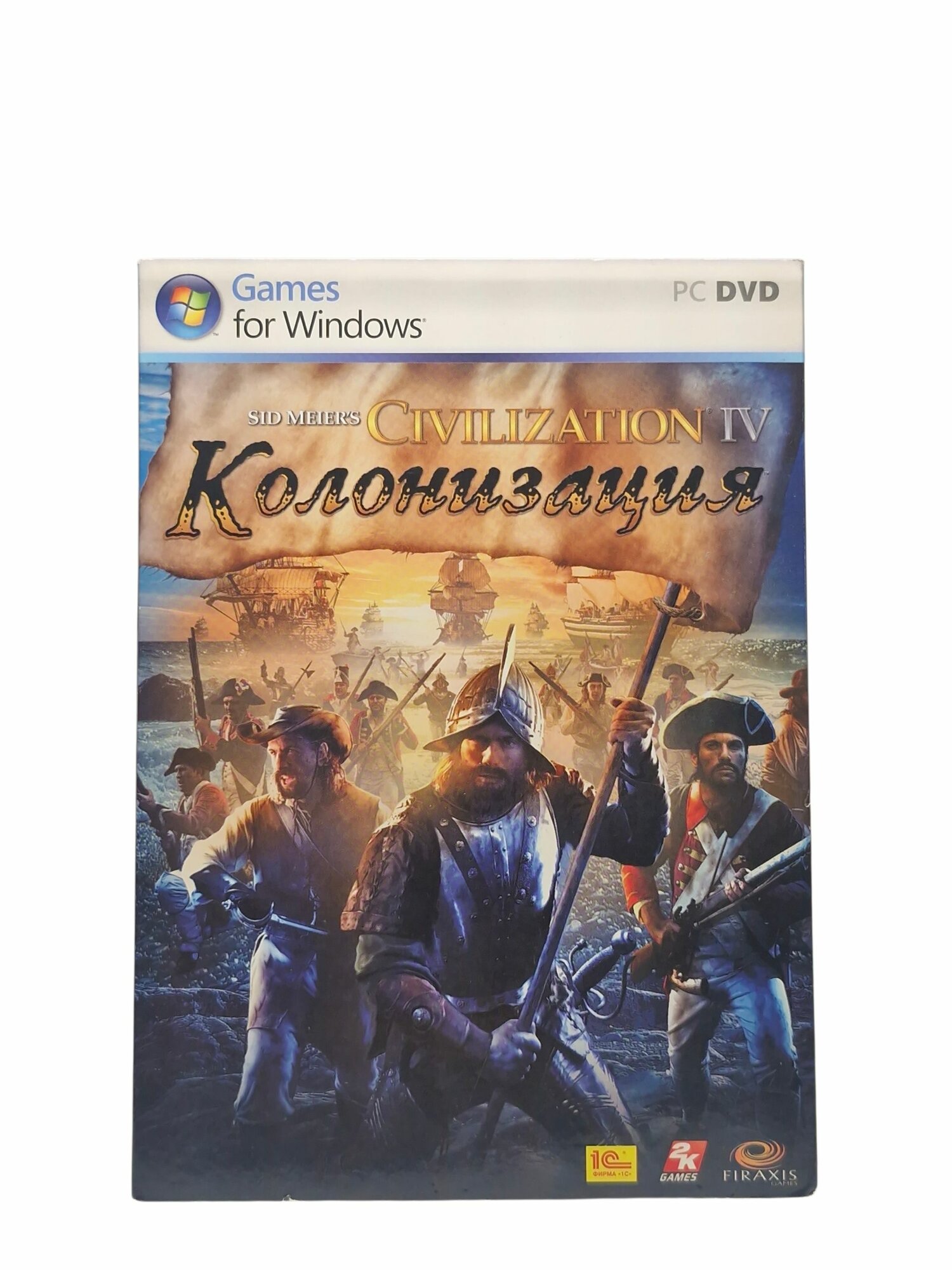 Игра для компьютера: Civilization 4 Колонизация pc диск лицензия