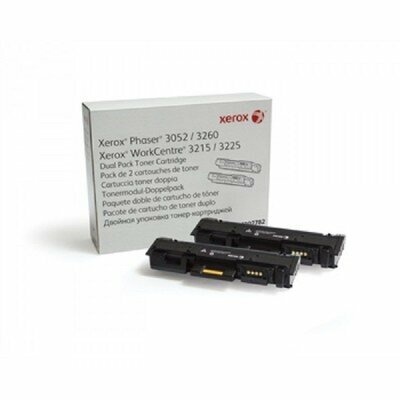 Картридж лазерный Xerox 106R02782 чер. для 3052/3260/3215/3225 (2шт/уп), 493963