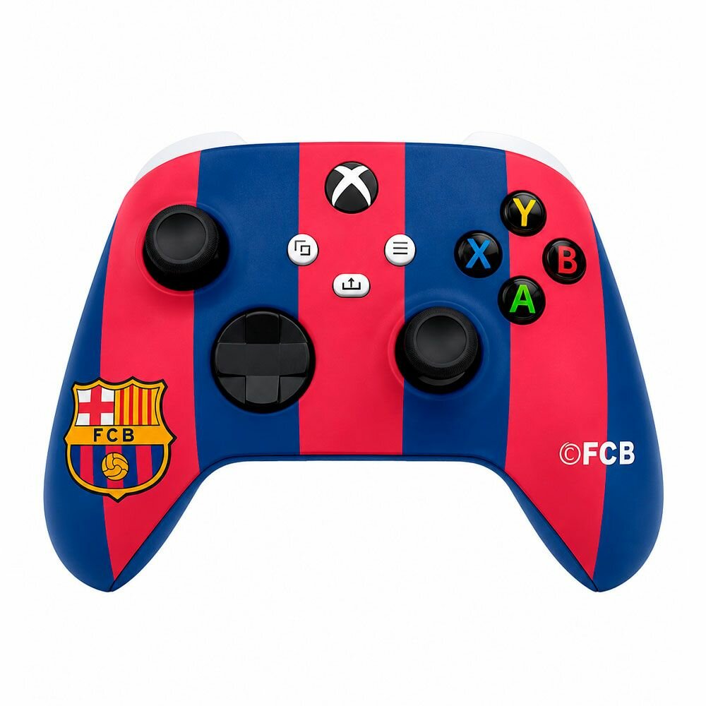 Кастомизированный беспроводной геймпад Xbox Series Wireless Controller (Барселона)