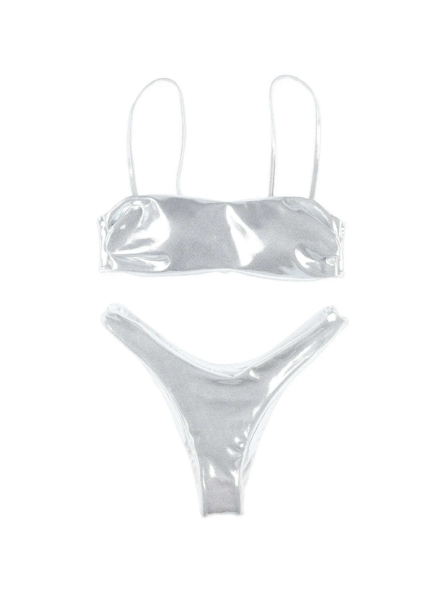 Купальник Arianna metallic-effect bikini