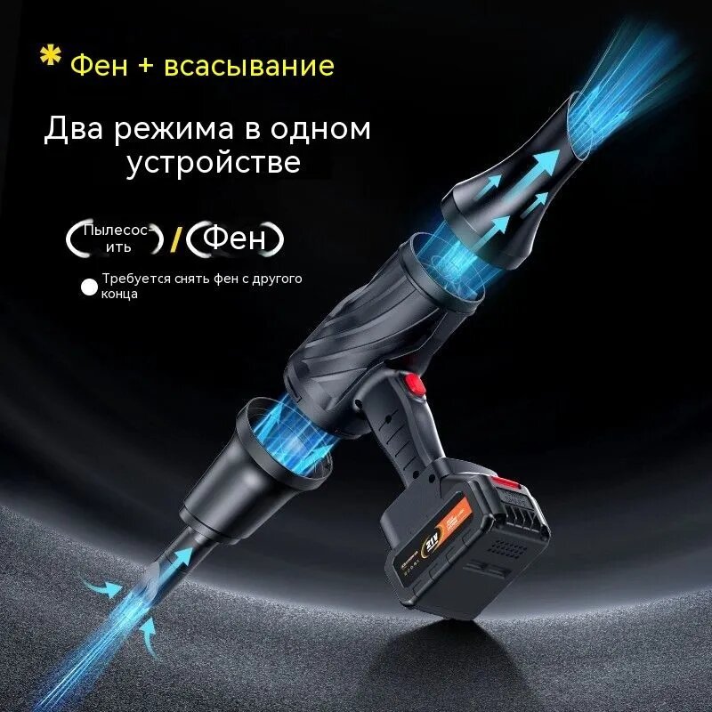 GEALFIS Воздуходувка,850Вт — фото 1