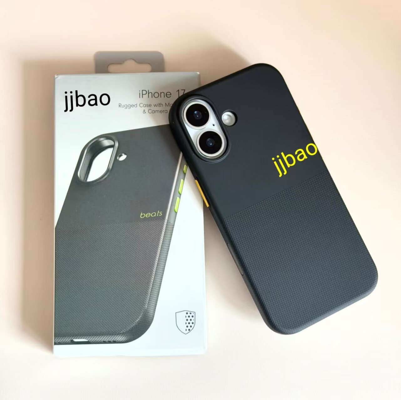 Защитный чехол, подходящий для iPhone 17, с интерфейсом MagSafe и поддержкой функций управления камерой. — фото 1