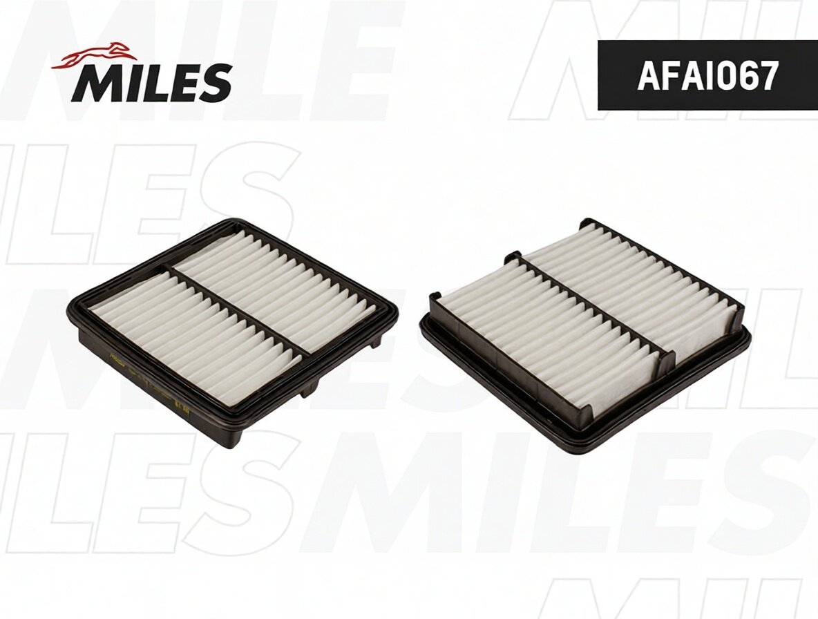 Фильтр воздушный DAEWOO MATIZ AFAI067 (FILTRON AP082/4, MANN C2119) AFAI067 Miles арт. AFAI067