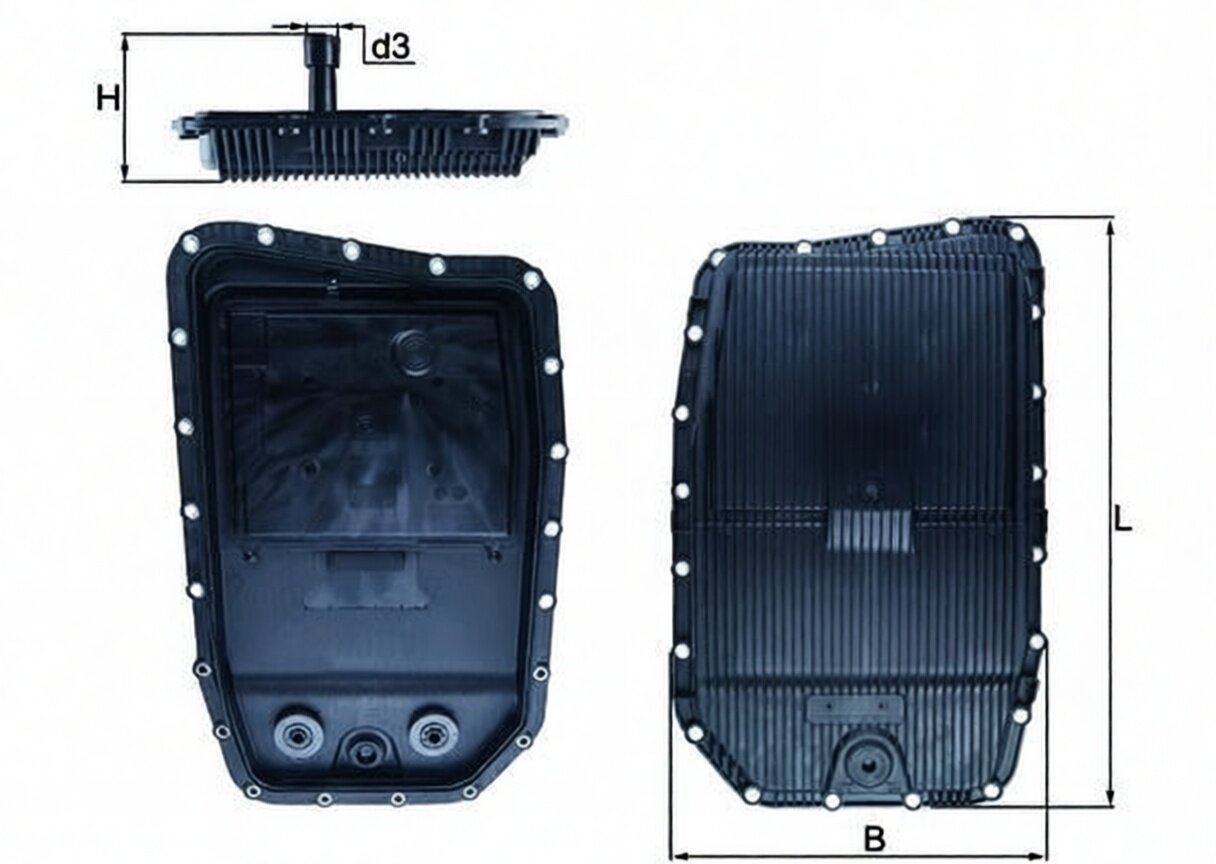 Фильтр гидравлический HX152 Mahle/Knecht арт. HX152