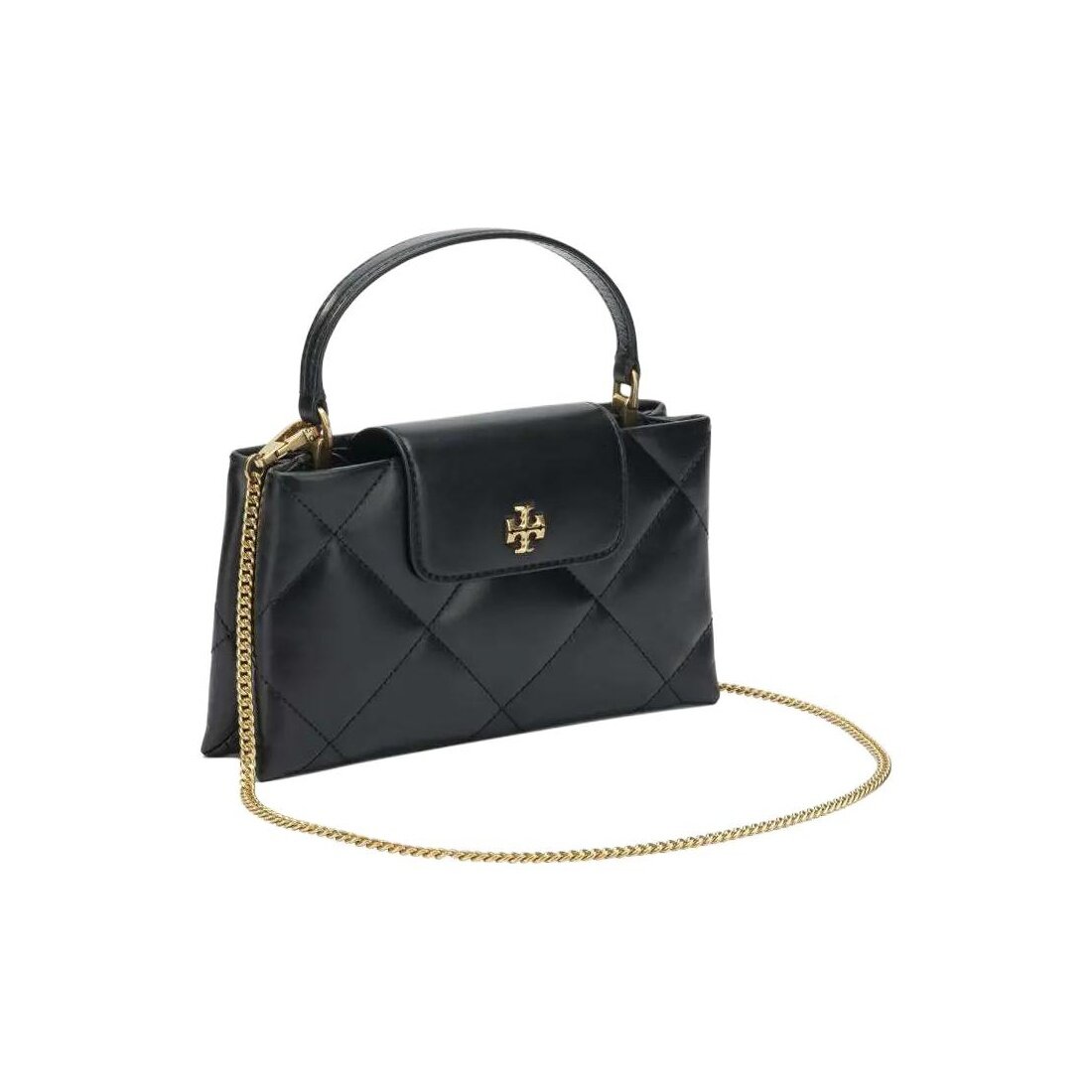 Сумка Tory Burch Kira, фактура матовая, черный — фото 1