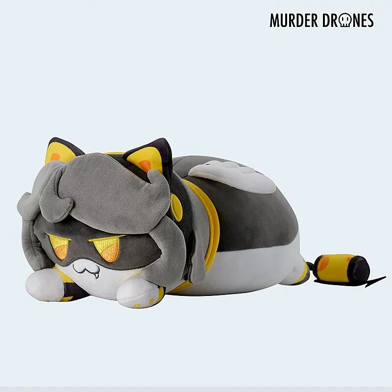 Официальный брелок Murder Drones Cyn Uzi, плюшевая игрушка GLITCH оригинал