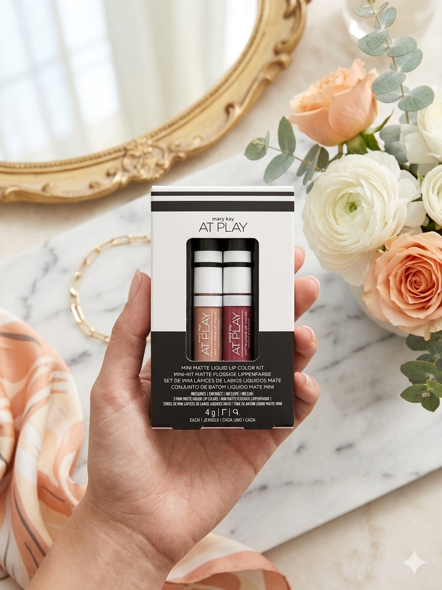 Mary Kay Матовая гелевая губная помада, набор 2шт