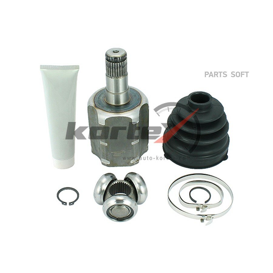 KORTEX ШРУС внутр. AUDI A3 03-/SKODA OCTAVIA 04-/VW GOLF V 04-08/GOLF VI 08-/PASSAT 05-10 KVJ003