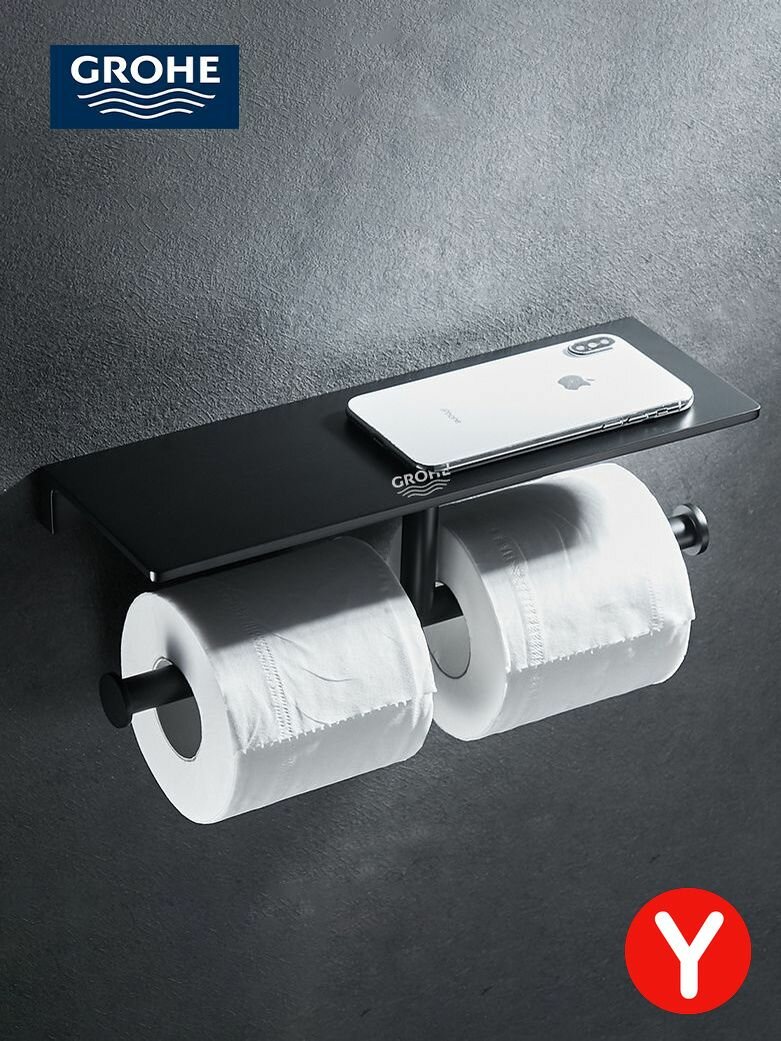 Grohe derzhatel dlya tualetnoy bumagi derzhatel dlya salfetok 1 sht