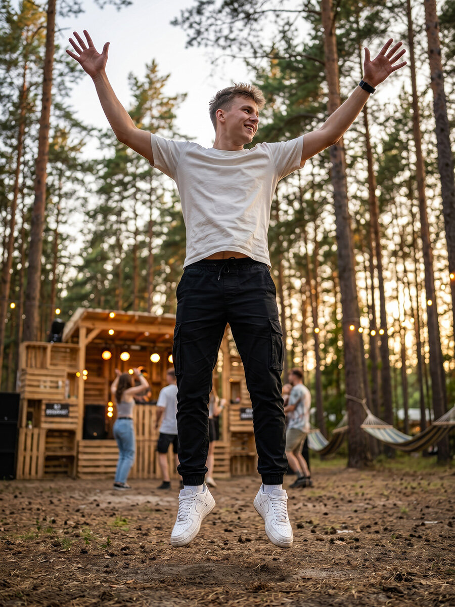 Брюки джоггеры