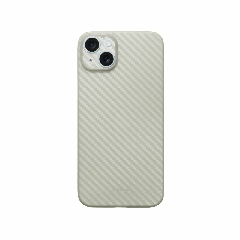 Чехол Air Carbon для iPhone 15, титановый-серый