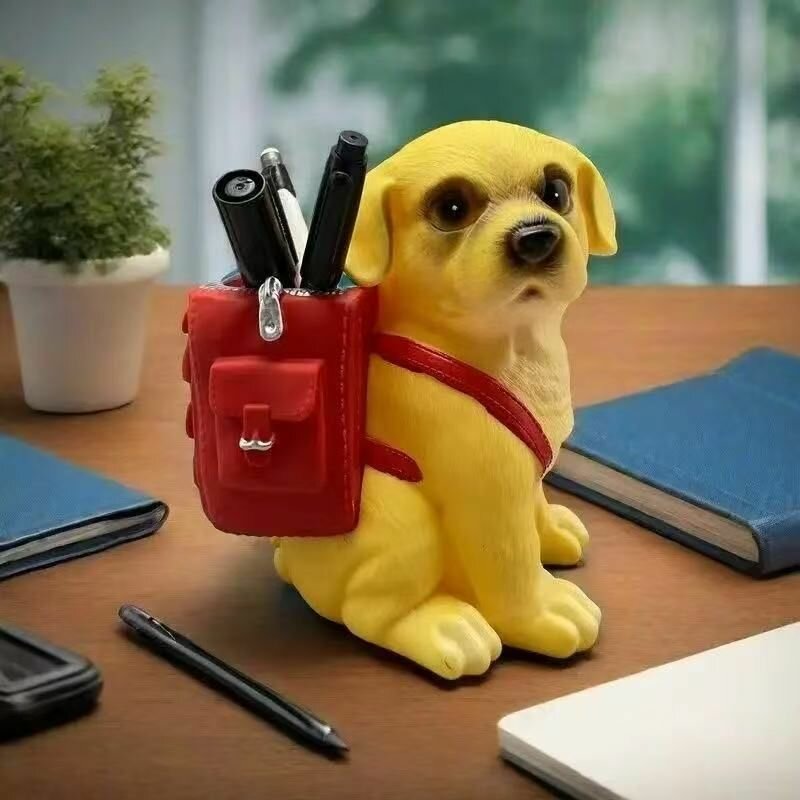 Ящик для хранения держателя ручки для щенка