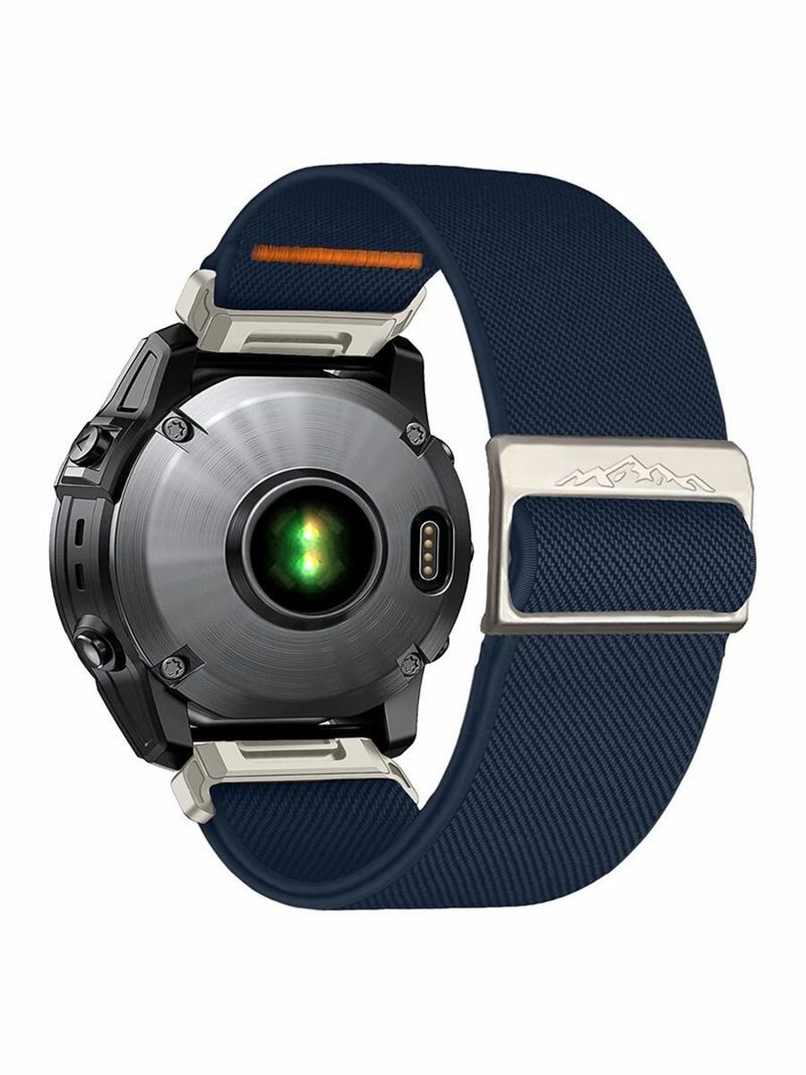 Нейлоновый эластичный ремешок для Garmin с креплением 22мм Garmin Fenix Epix Forerunner Instinct