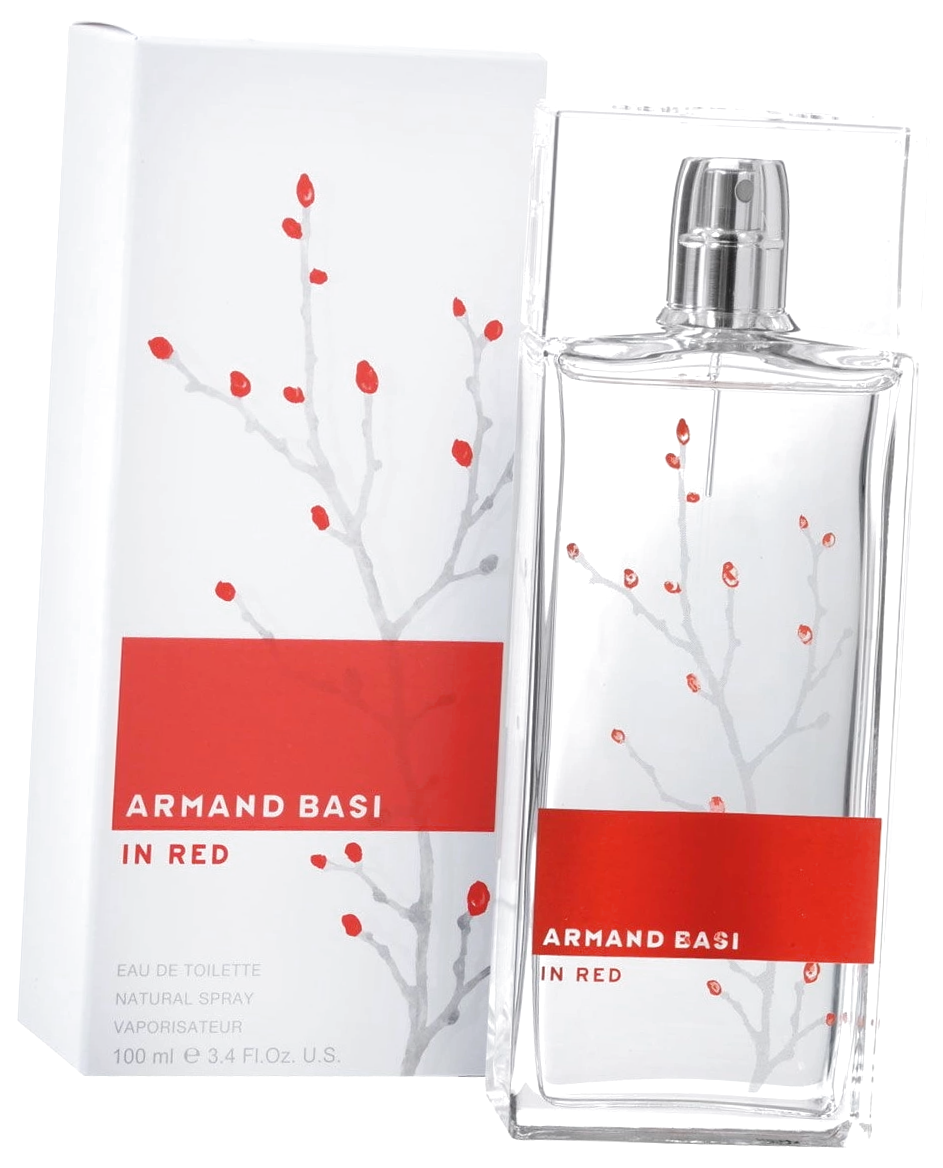 Женский Eau De Toilette Armand Basi In Red 100 мл - Арман Баси