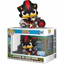 Фигурки Funko Pop Rides - Коллекционная фигурка Sonic the Hedgehog Shadow on Dark Rider/Тень на Темном всаднике - Фанко 151