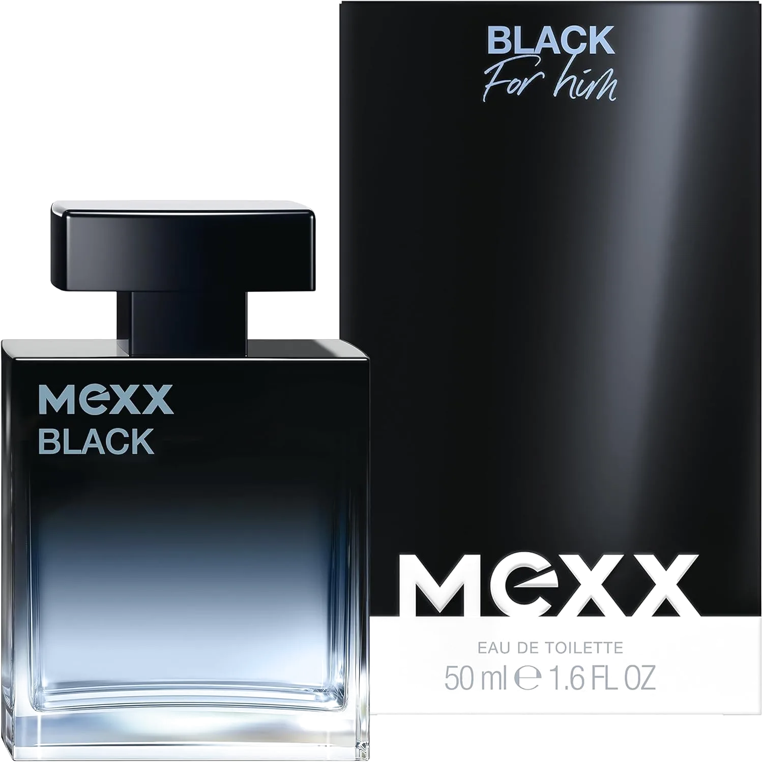 Мужская туалетная вода Mexx Black 50 мл - Мекс Блэк мужской парфюм