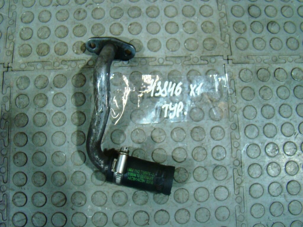 Трубка турбокомпрессора (турбины) BMW X1 E84 2009-2015 11427797406 (с пробегом)