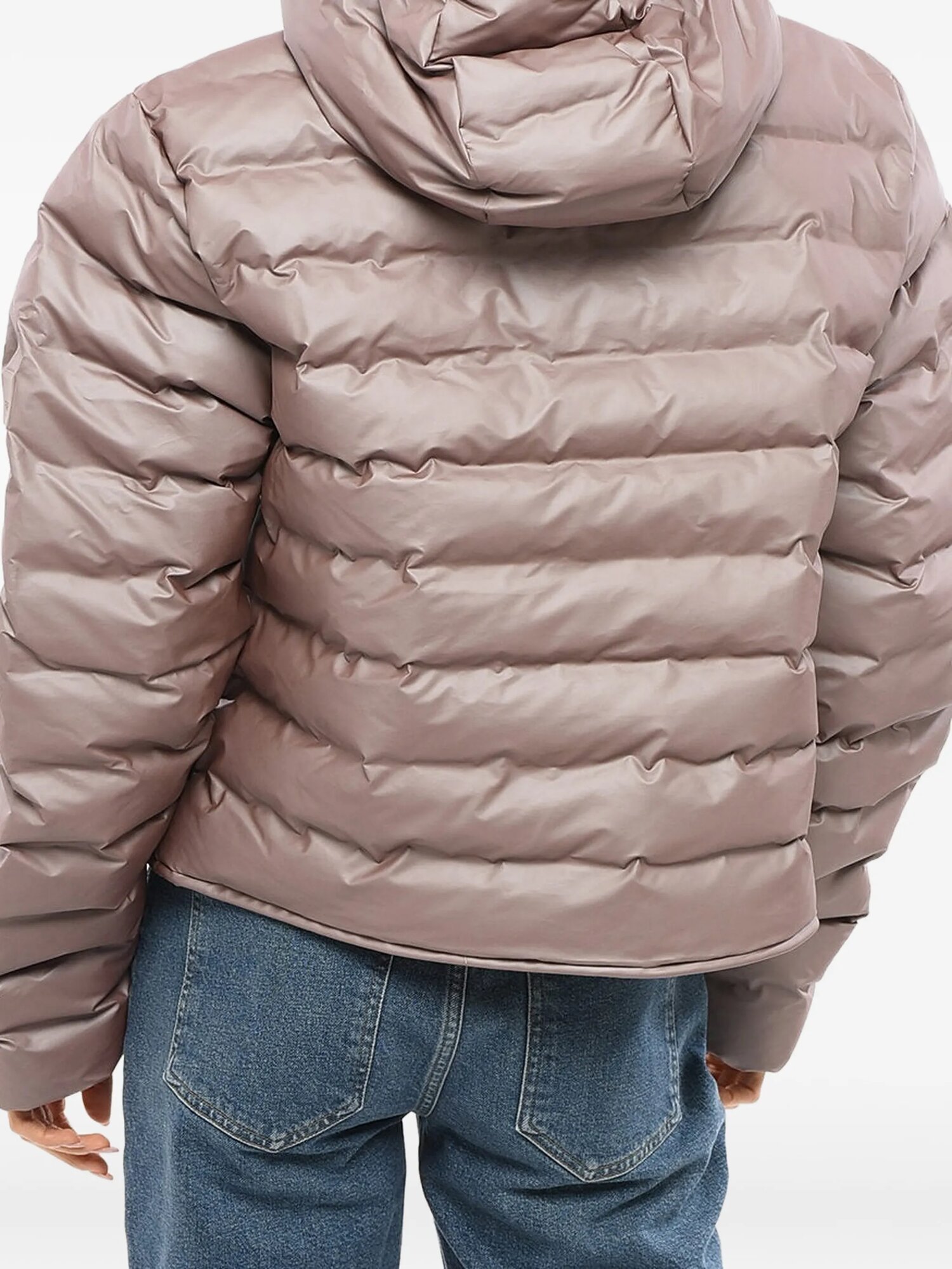 Куртка RAINS Lohja quilted puffer jacket, размер M, purple — фото 1