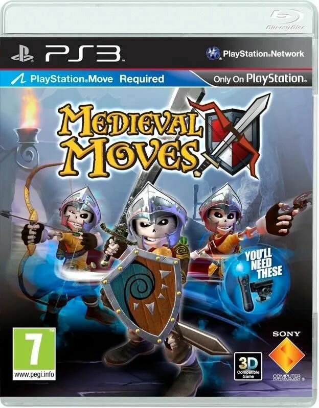 Игра Medieval Moves: Боевые кости. Издание на диске. Английская версия на ps3.