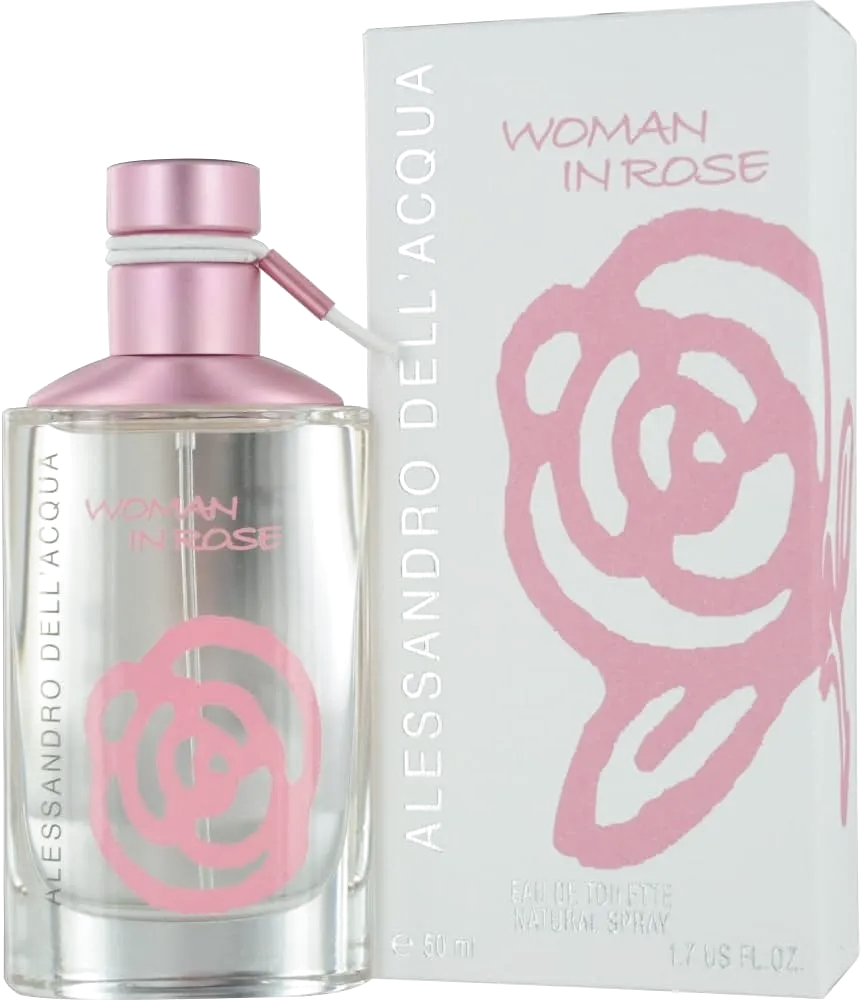 Женский аромат Алессандро Дель Аква Вумен Ин Роуз 50 мл - Alessandro Dell`Acqua Woman In Rose