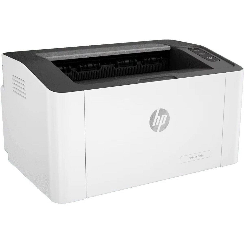 Принтер/МФУ HP Laser 108w (4ZB80A) A4, 1200dpi, 20ppm, 64Mb, USB 2.0, Wi-Fi, AirPrint, HPSmart