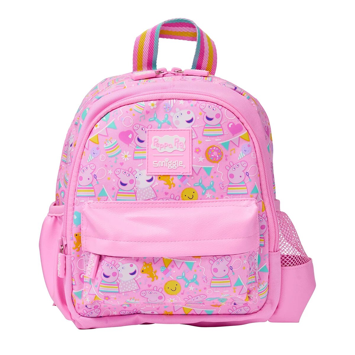 Smiggle Розовый Пеппа Пиг Детский Рюкзак 26x21x10см