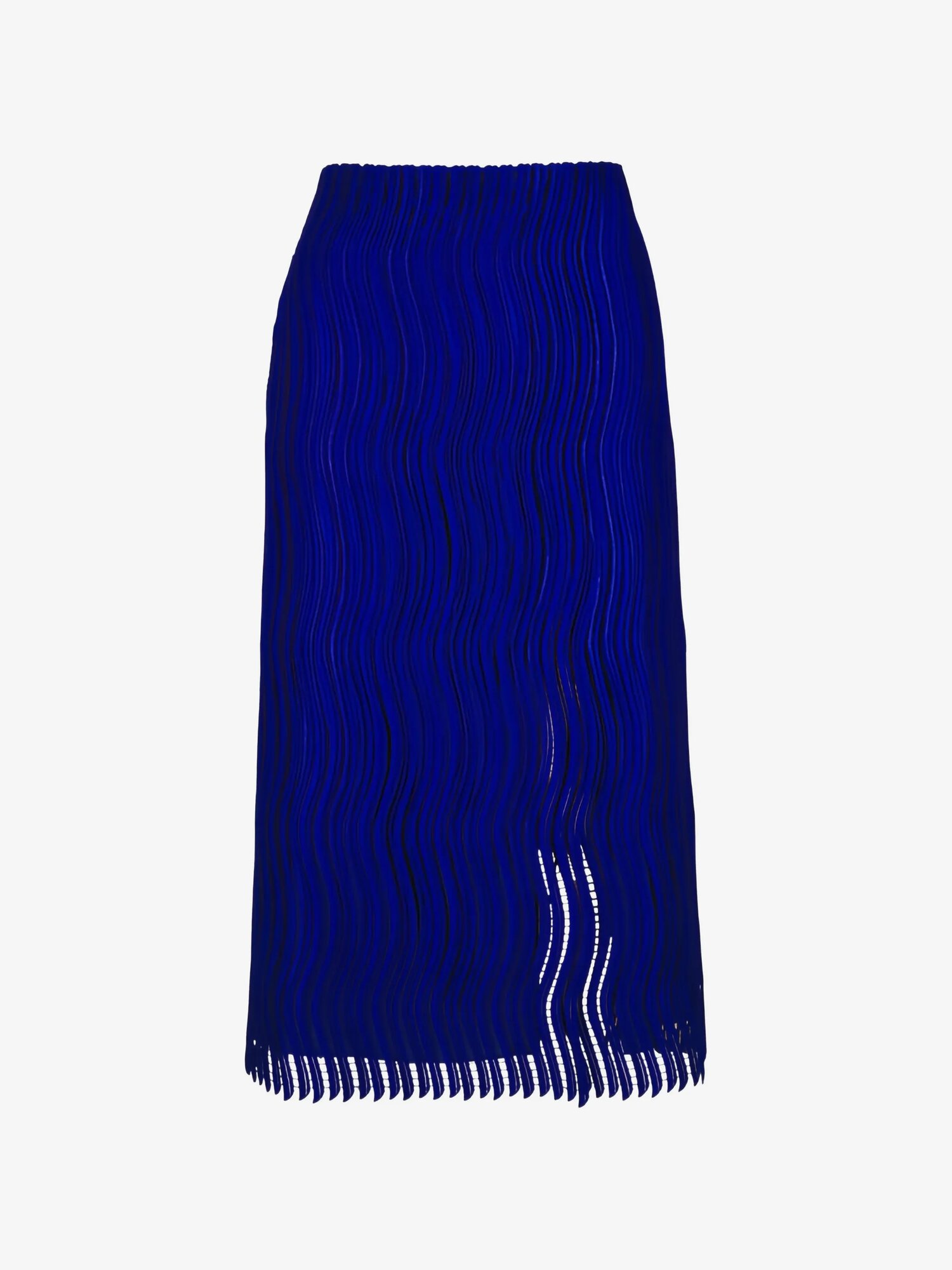 Юбка Fringed midi skirt