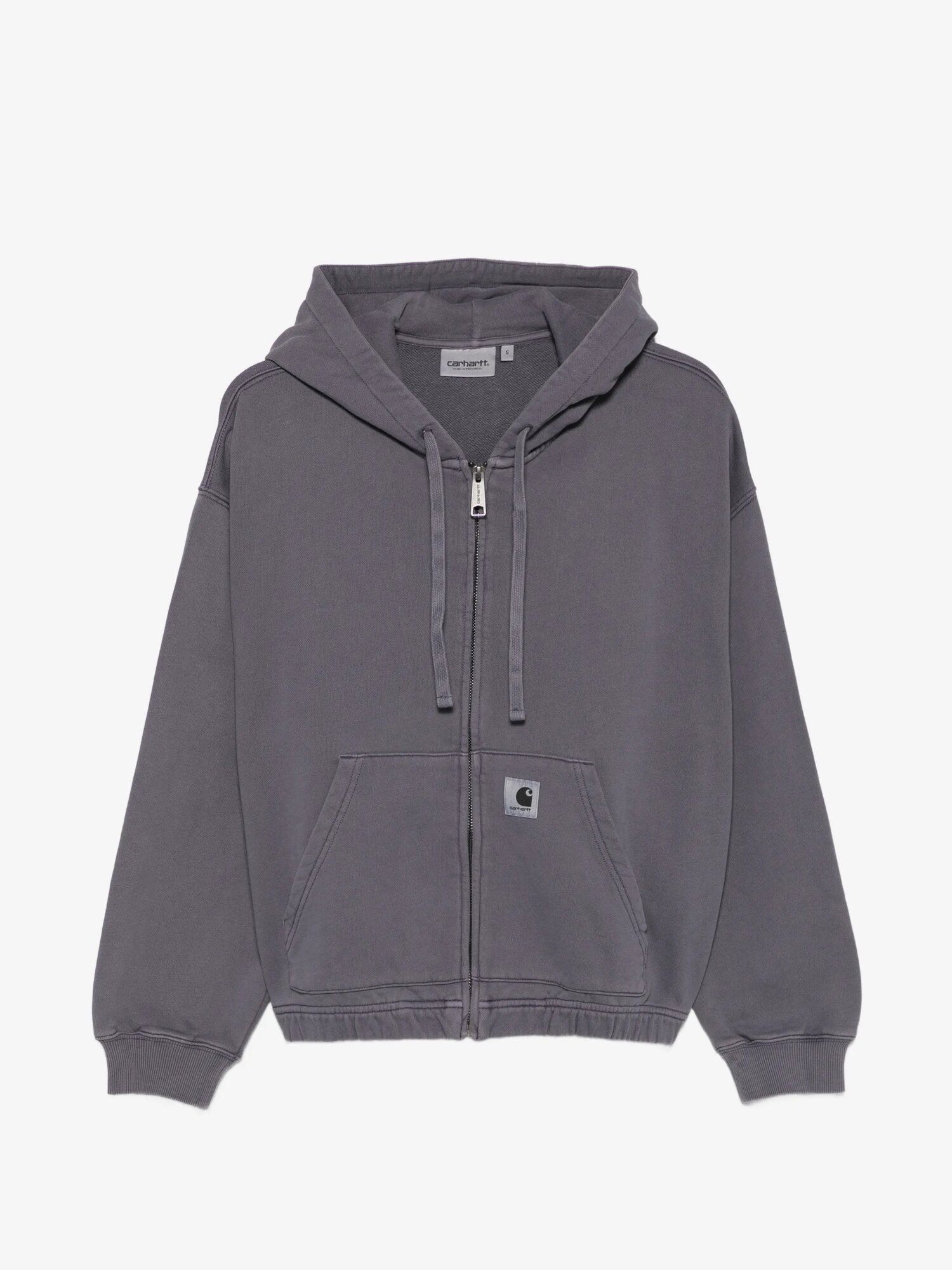 Худи Logo-patch zip-up hoodie