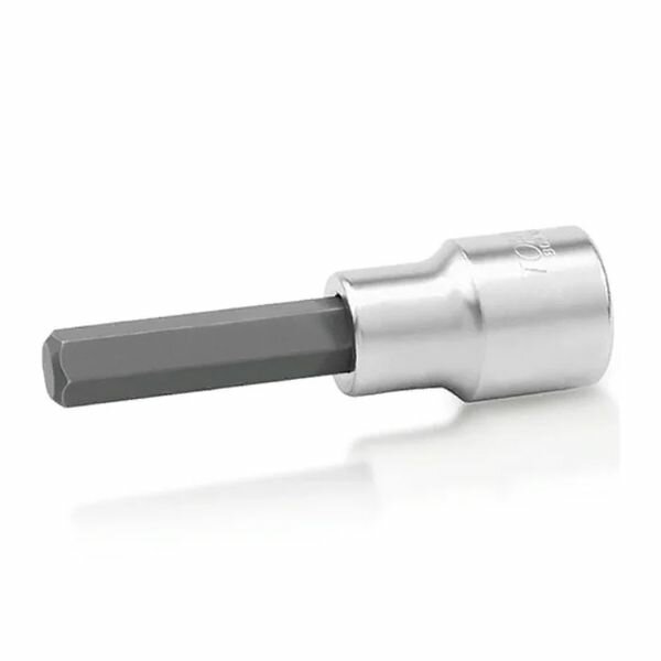 Головка торцевая 1/2" Toptul, Hex, 8 мм, L 80 мм с шестигранной вставкой BCWA1608