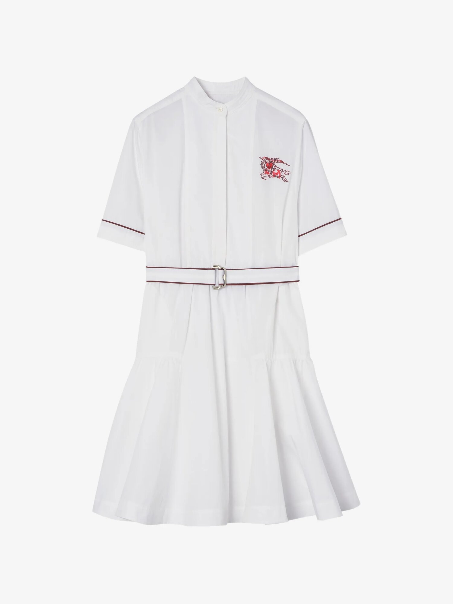 Платье BURBERRY Heart Knight cotton dress