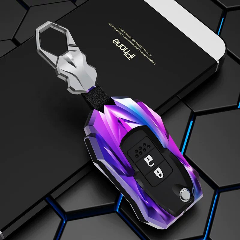 Новая генерация автомобильного ключа-держателя для Honda Civic/Inspire/Jazz — серия G, розовый матовый финиш, прочная