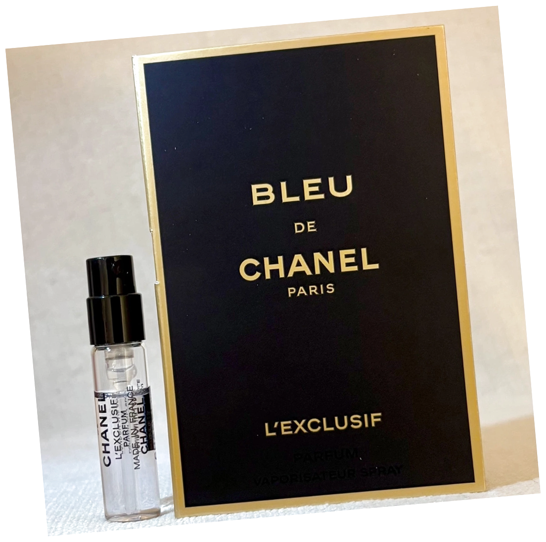 Мужской парфюм Шанель Блю Де Шанель Л Эксклюзив 1.5 мл сэмпл - Chanel Bleu De Chanel L Exclusif