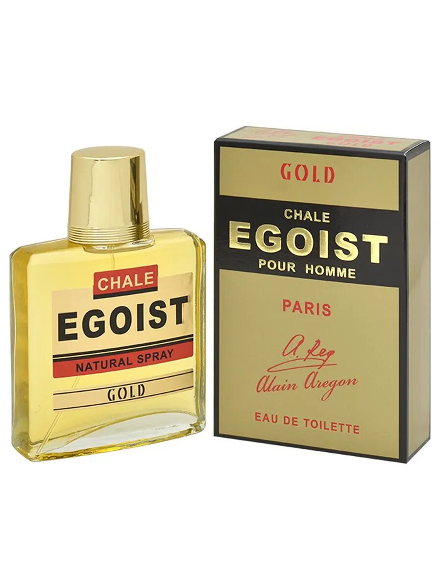 ALAIN AREGON "CHALE EGOIST GOLD" туалетная вода мужская 90мл
