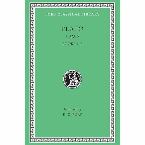Plato: Laws, Books 1-6 (Loeb Classical Library No. 187) (Volume I) Reprinted books