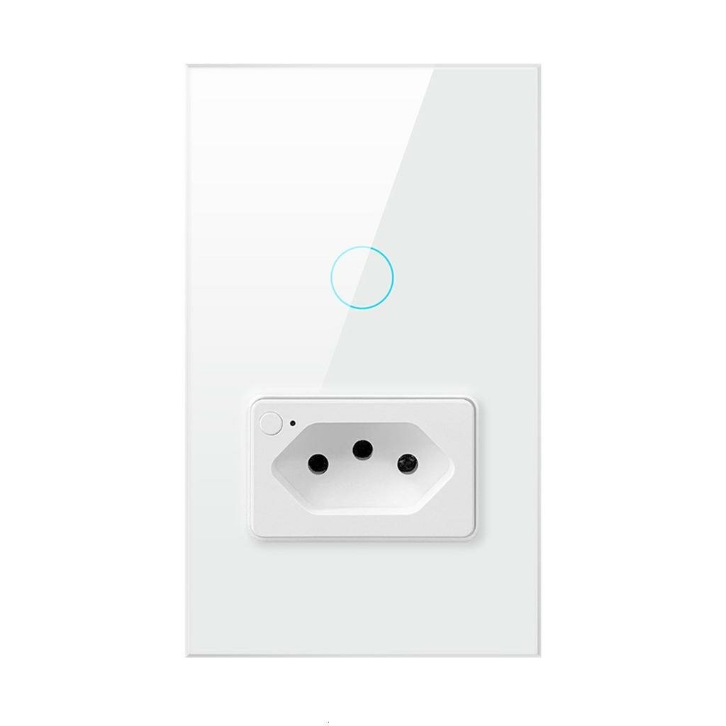 Умная Wi-Fi розетка, 1 банда Белых 16A