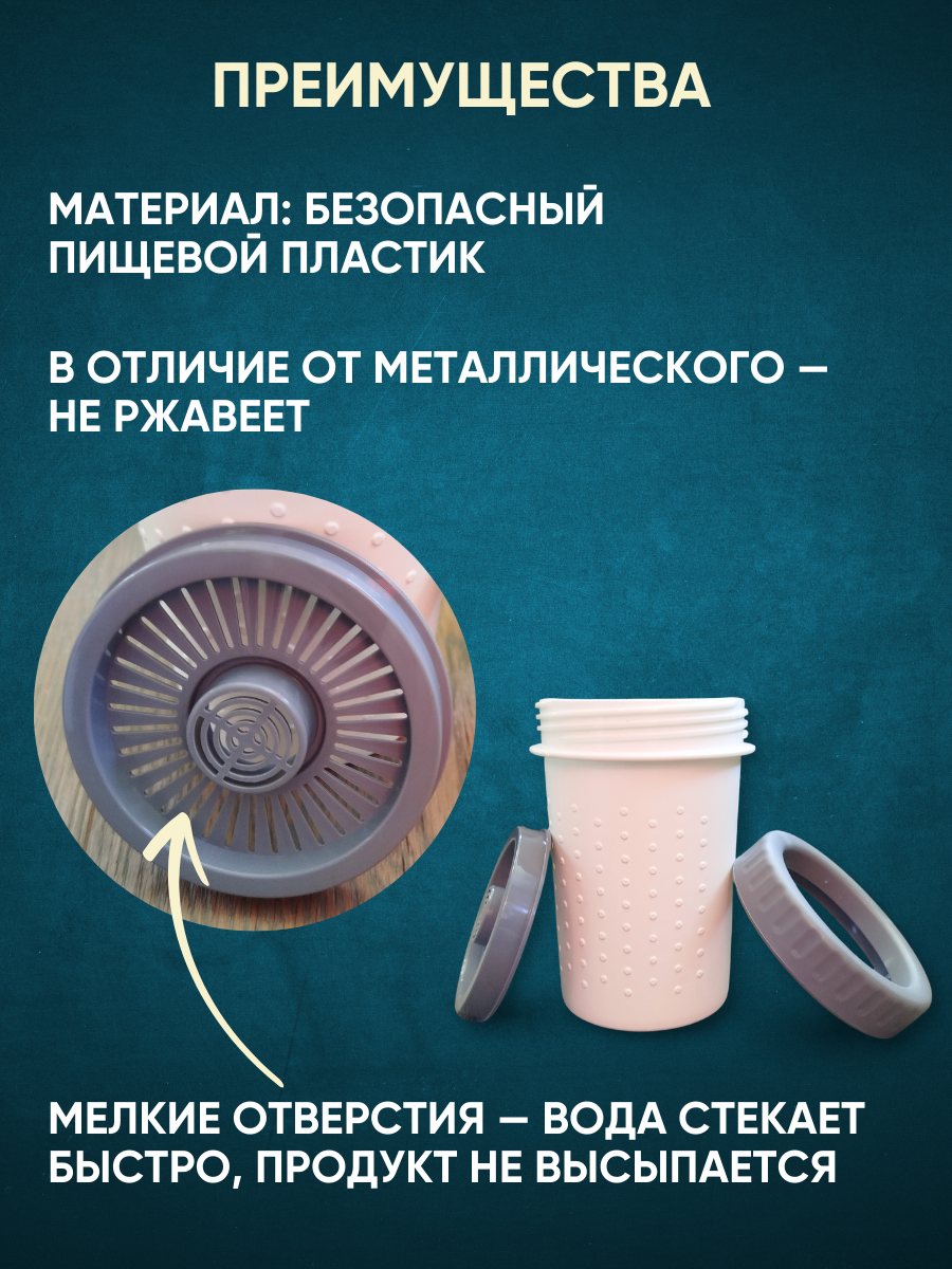 Дуршлаг для круп рисомойка — фото 1